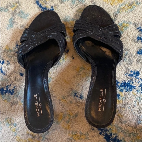 Michelle D | Shoes | Michelle D Open Toe Heels | Poshmark